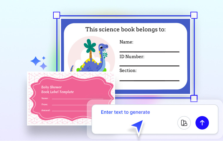Free AI Book Label Generator, Maker Online