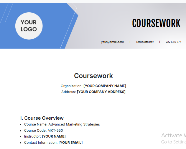 Free AI Coursework Generator, Free Coursework Maker Online