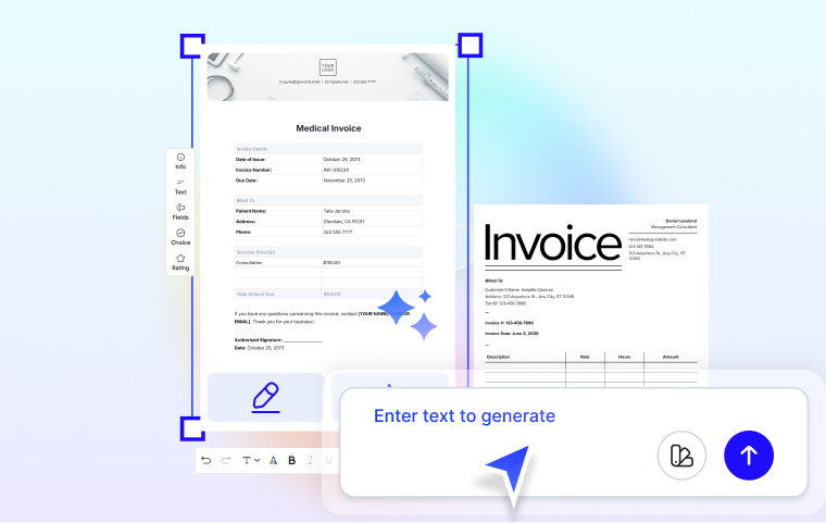 Free AI Invoice Generator, Invoice Builder Online