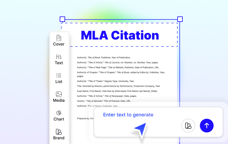 Free AI MLA Citation Generator, Free MLA Citation Maker Online