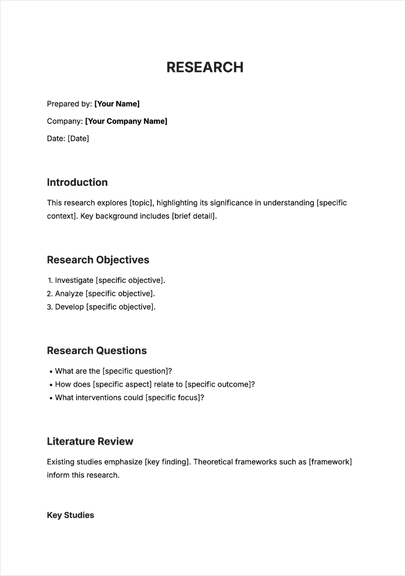 Free AI Research Generator, Free Research Maker Online