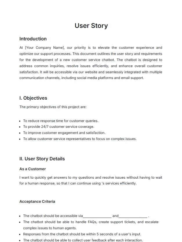 Free AI User Story Generator, Free User Story Maker Online