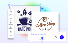 Free AI Cafe Logo Generator, Free Cafe Logo Maker Online