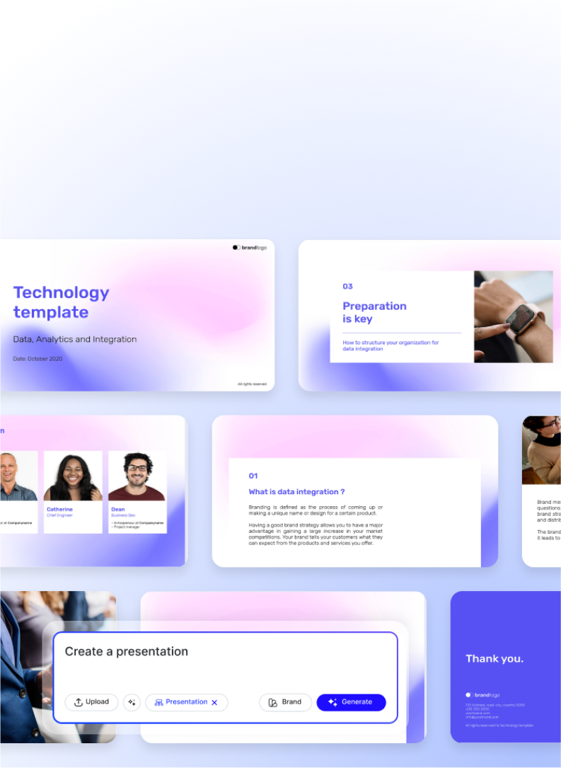 Free AI Presentation and Slides Maker Online