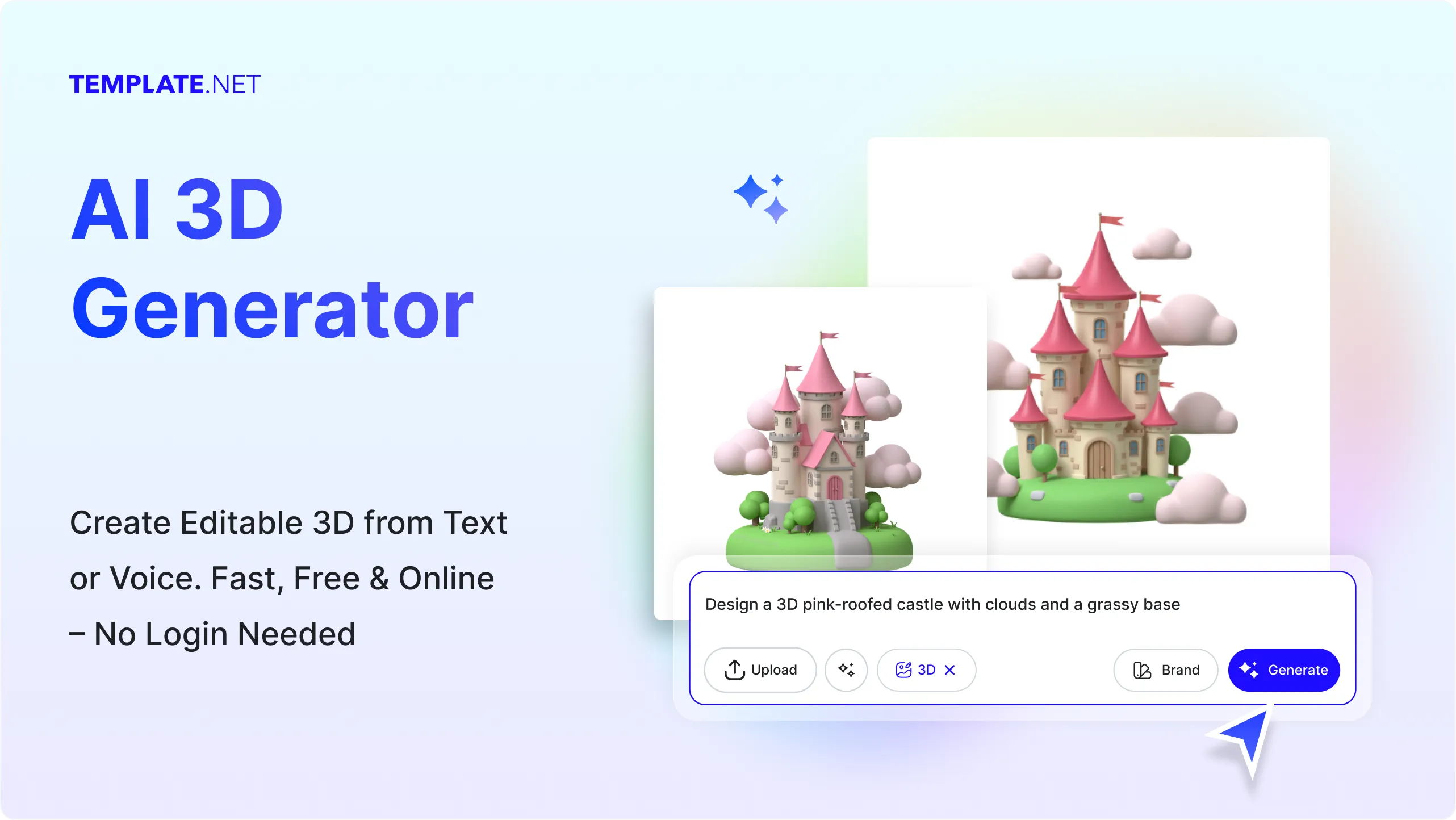 Free AI 3D Model Generator, Free 3D Maker Online