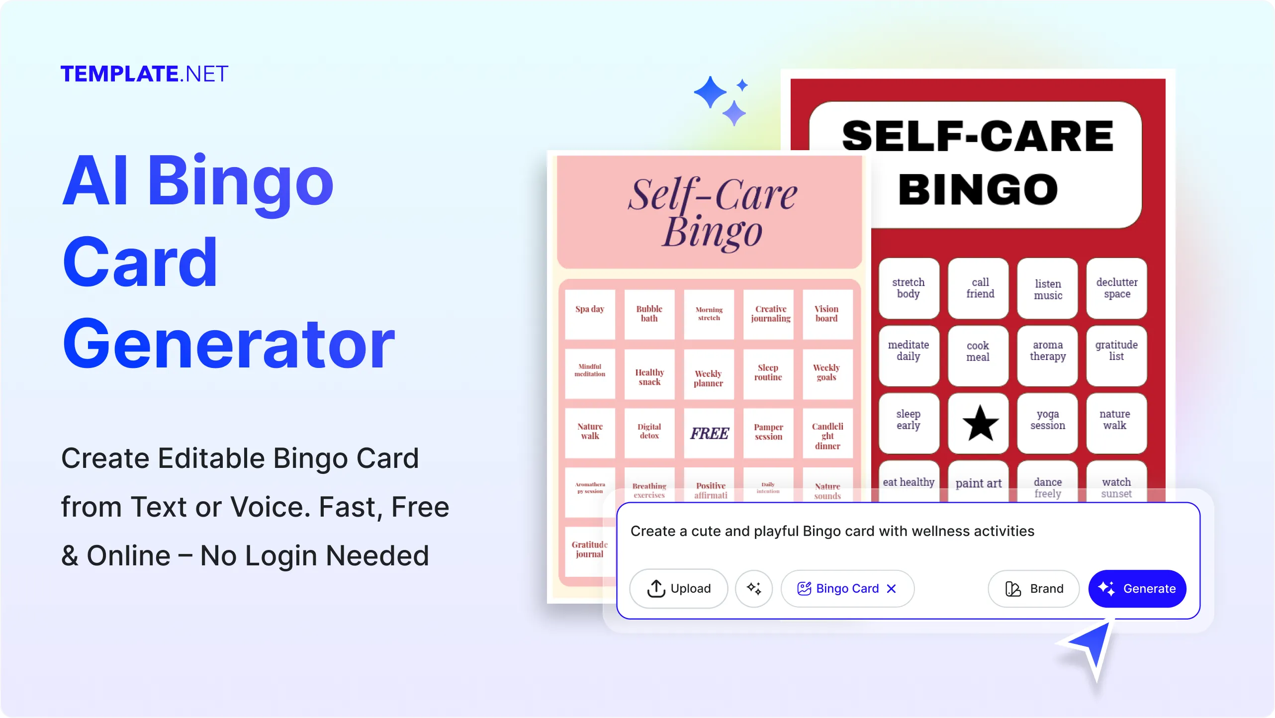 Free AI Bingo Card Generator, Free Bingo Card Maker Online