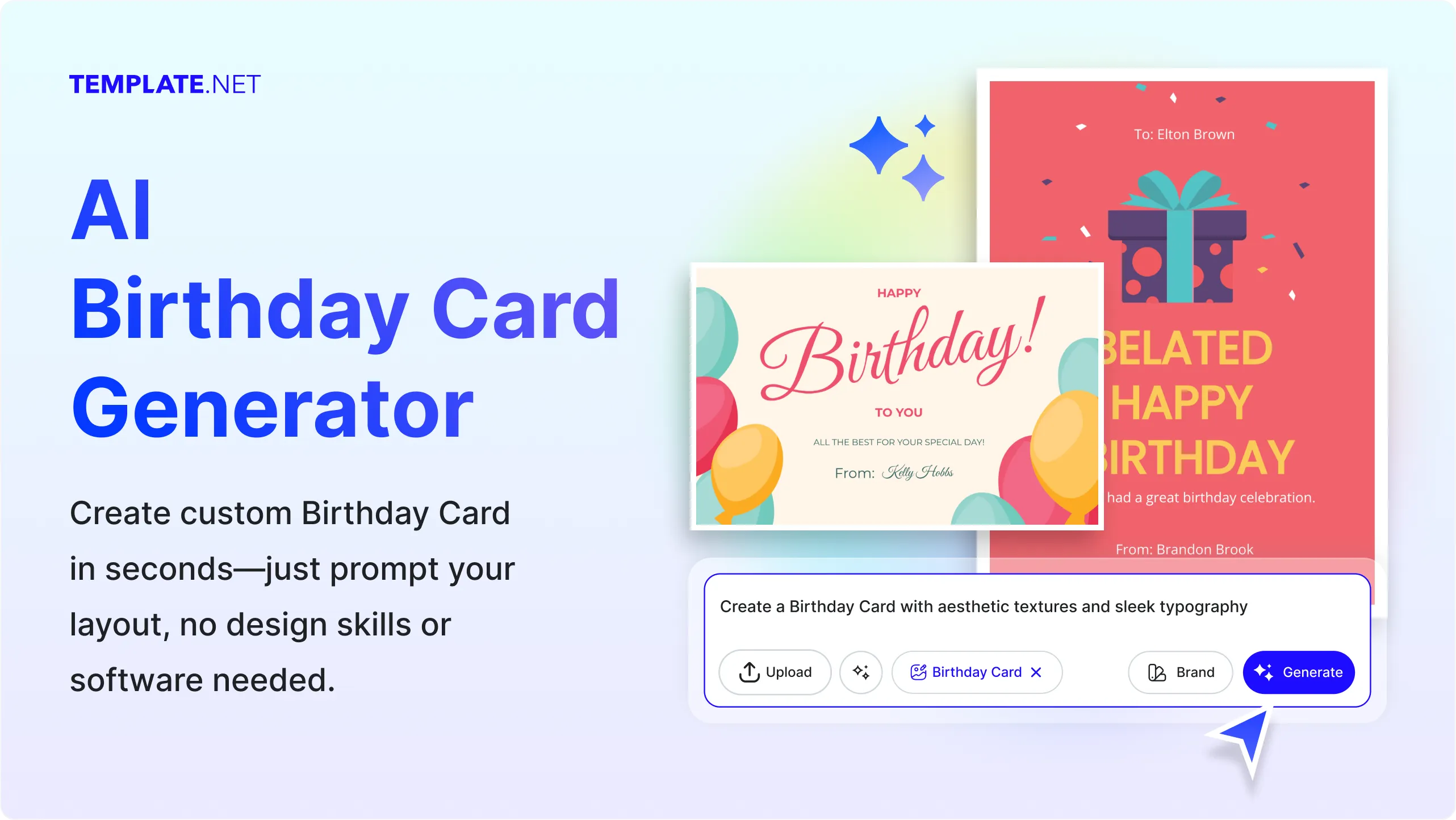 Free AI Birthday Card Generator, Free Birthday Card Maker Online