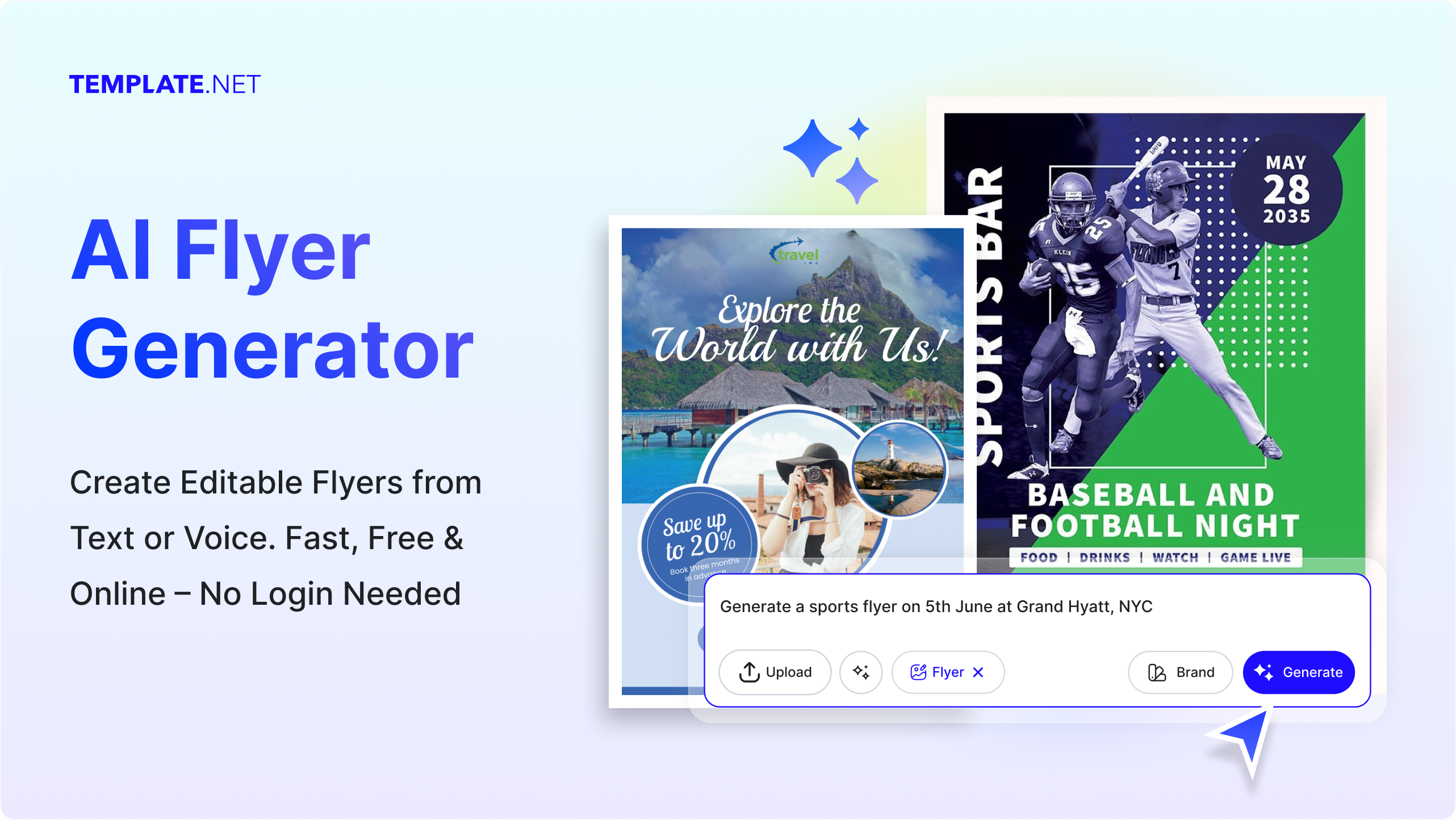 Free AI Flyer Generator, Free Flyer Maker Online