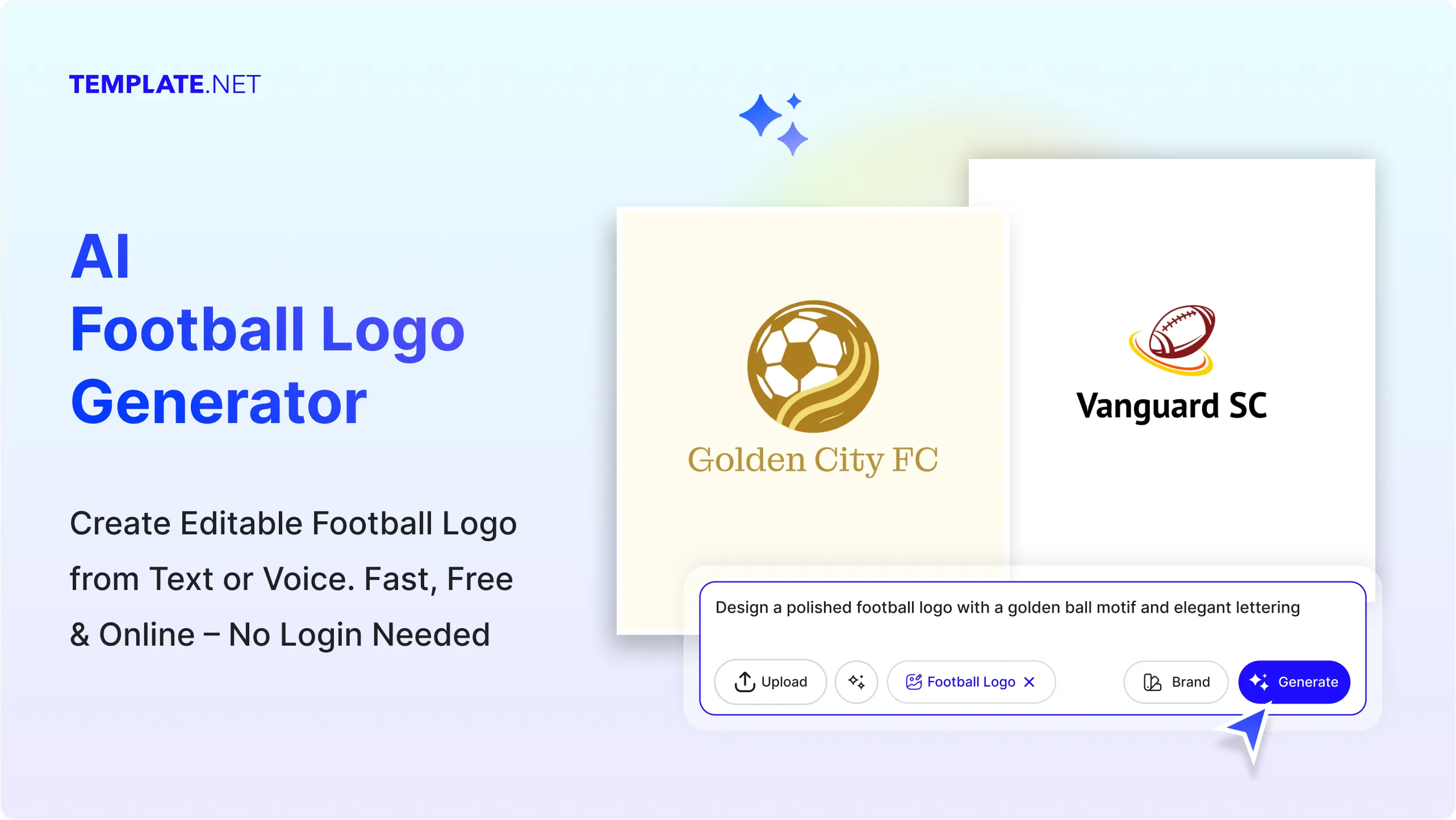 Free AI Football Logo Generator, Free AI Football Logo Maker [ No Signup ]