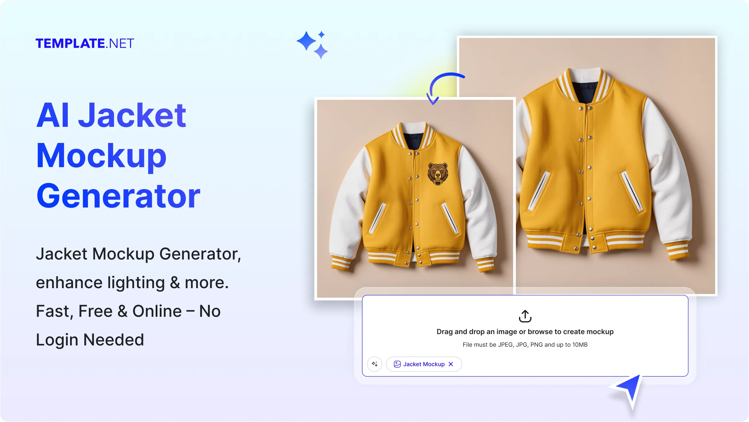 Free AI Jacket Mockup Generator, Free AI Jacket Mockup Maker [ No Signup ]