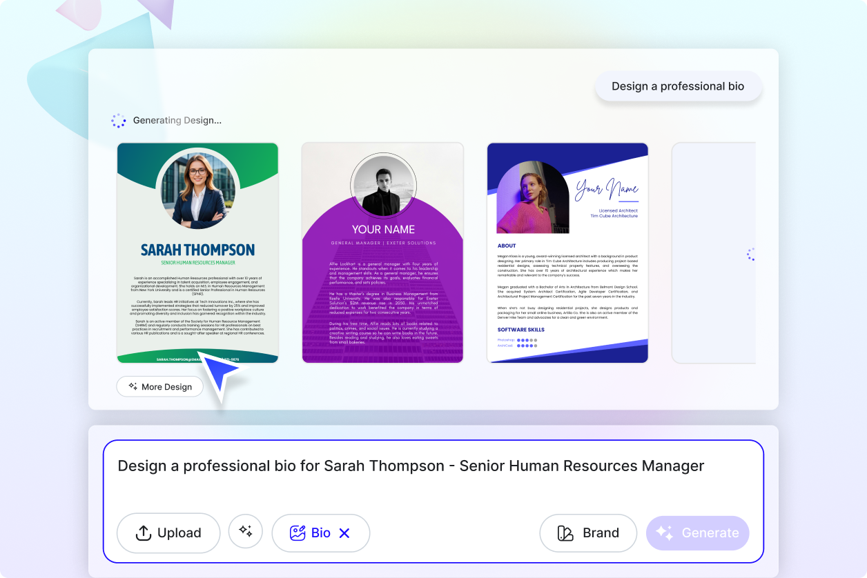Free AI Bio Generator, Free Bio Maker Online
