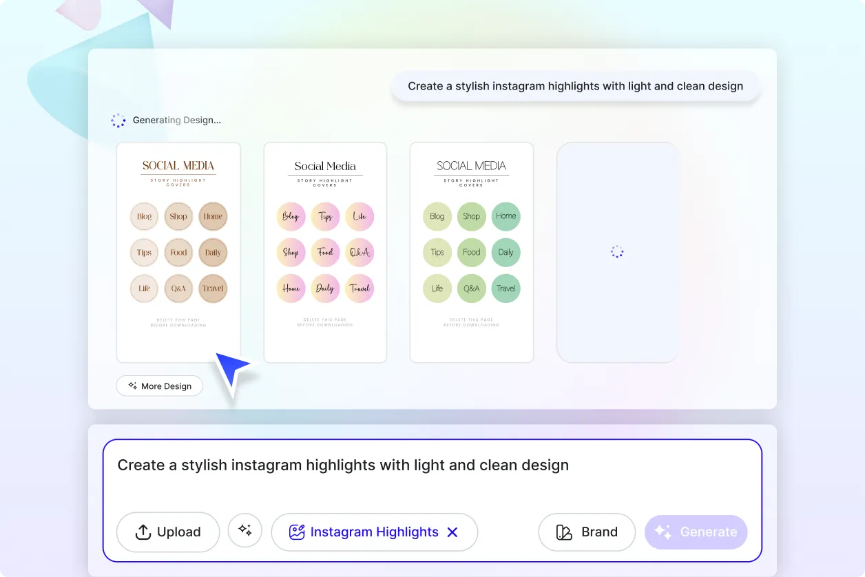 Free AI Instagram Cover Highlights Generator, Instagram Highlights ...
