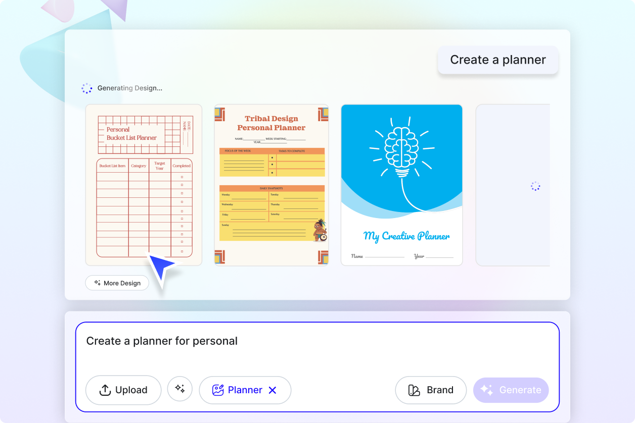 Free AI Planner Generator, Free Planner Maker Online