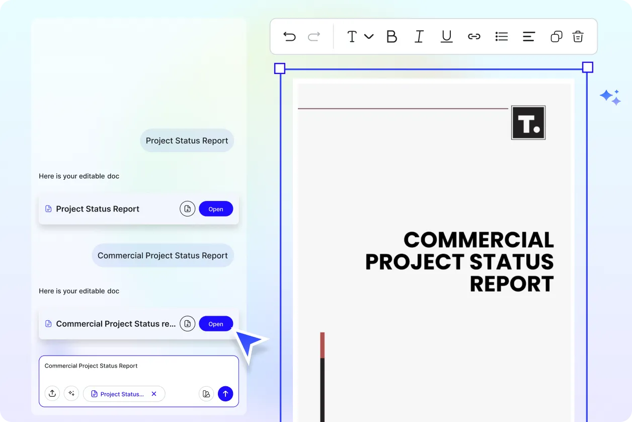 Free AI Project Status Report Generator, Free Project Report Maker Online