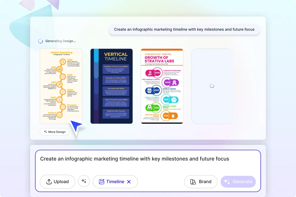 Free AI Timeline Generator, Free Timeline Maker Online