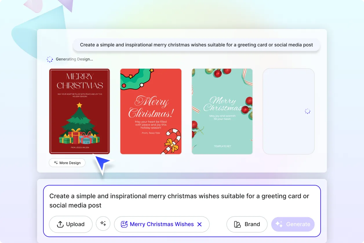 Free AI Merry Christmas Wishes Generator, Free Christmas Message Maker ...