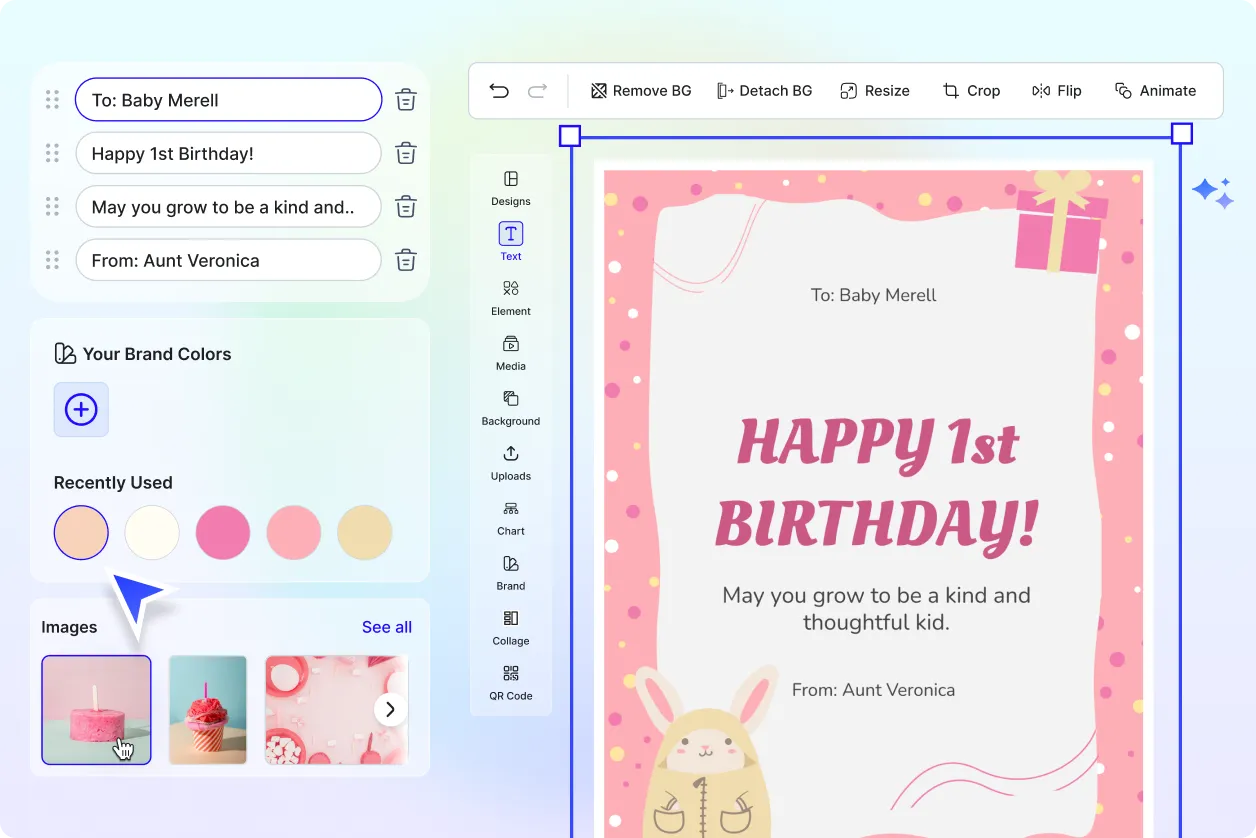 Free AI Birthday Card Generator, Free Birthday Card Maker Online