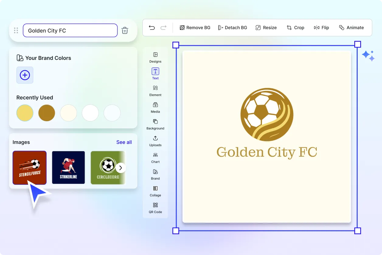 Free AI Football Logo Generator, Free AI Football Logo Maker [ No Signup ]