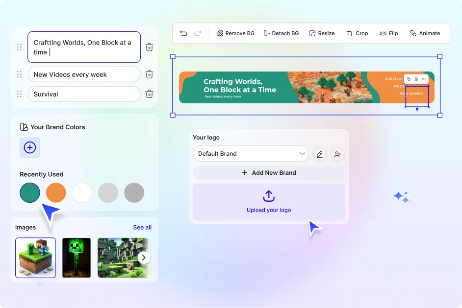 Free AI Minecraft Banner Generator, Free Minecraft Banner Maker Online