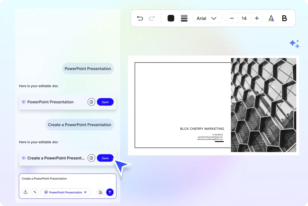 AI PowerPoint Presentation Generator, AI PowerPoint Presentation ...