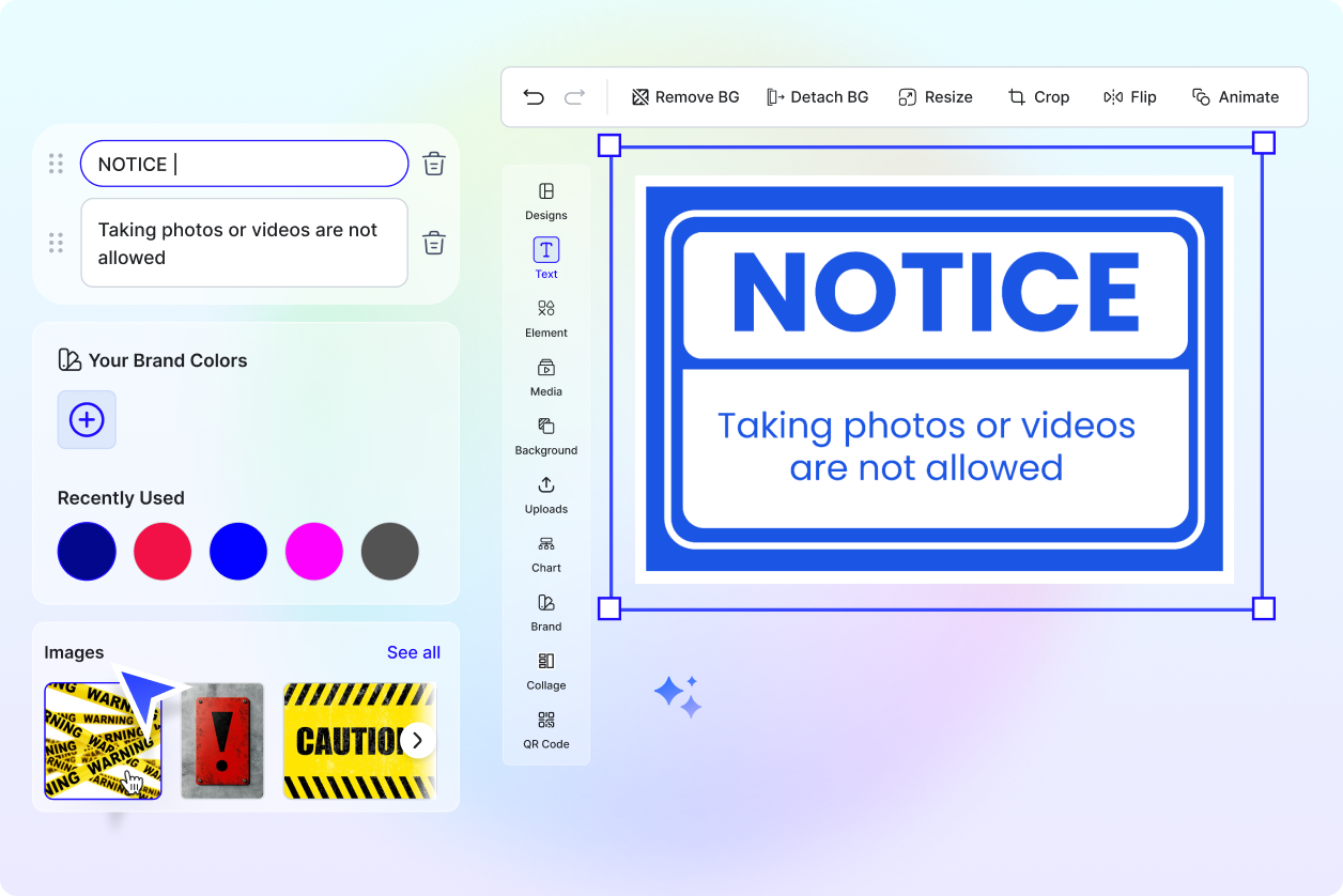 Free AI Yard sign Generator, Free Yard sign Maker Online