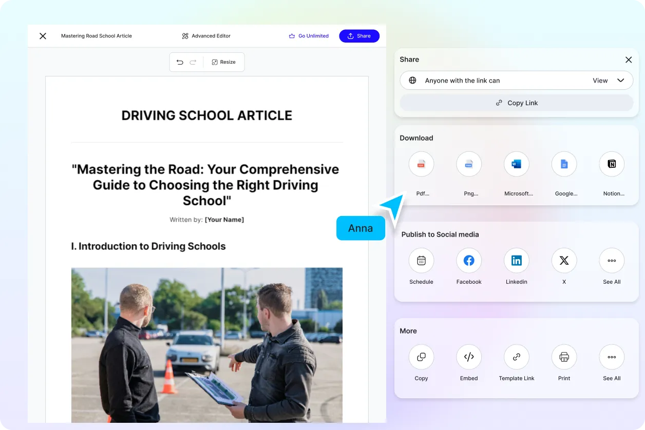 Free AI School Article Generator, Free School Article Maker Online
