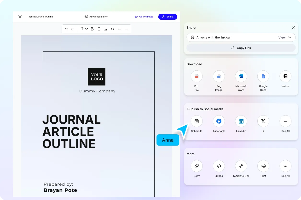 Free AI Article Outline Generator, Free Article Outline Maker Online