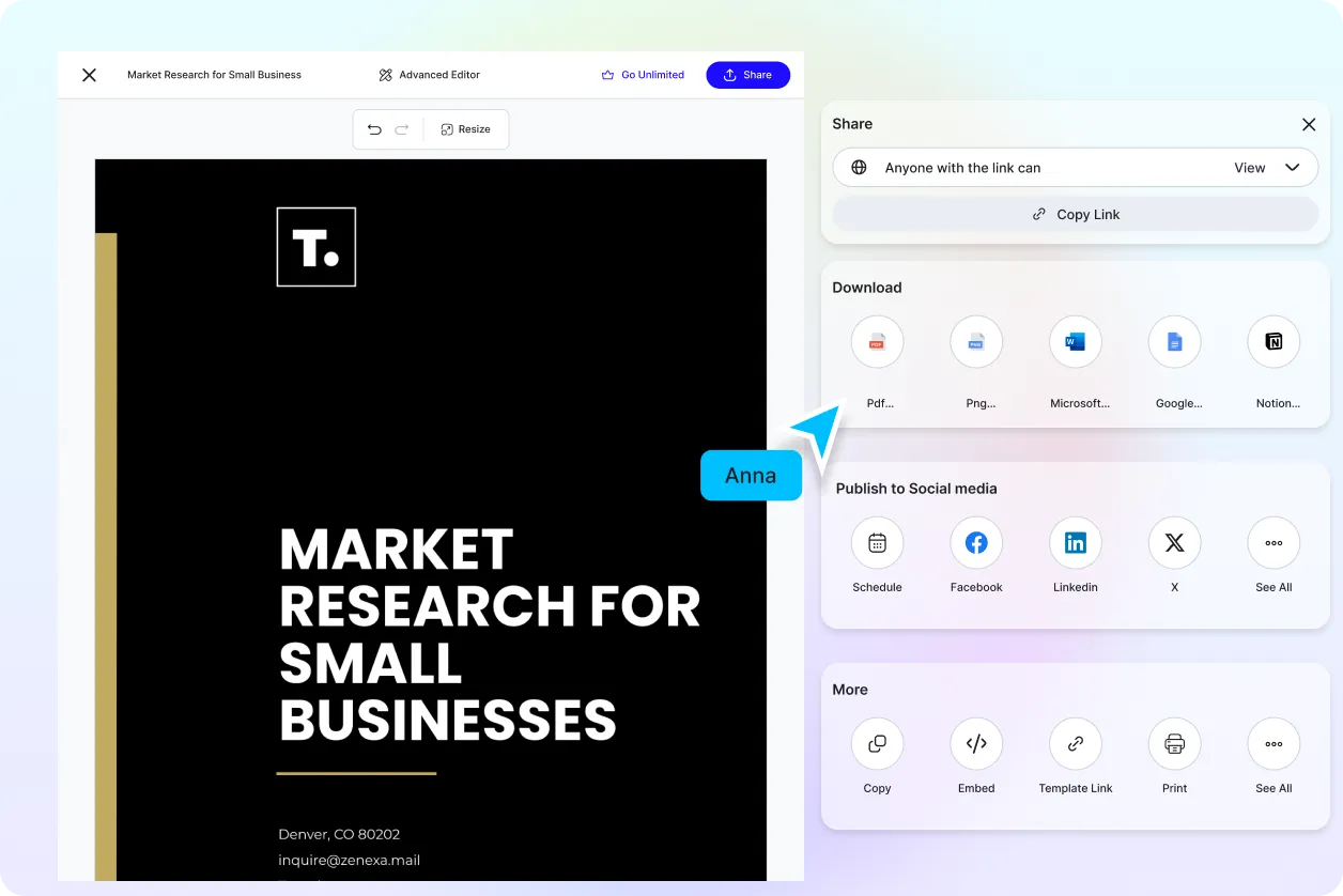 Free AI Market Research Generator, Free Market Research Maker Online