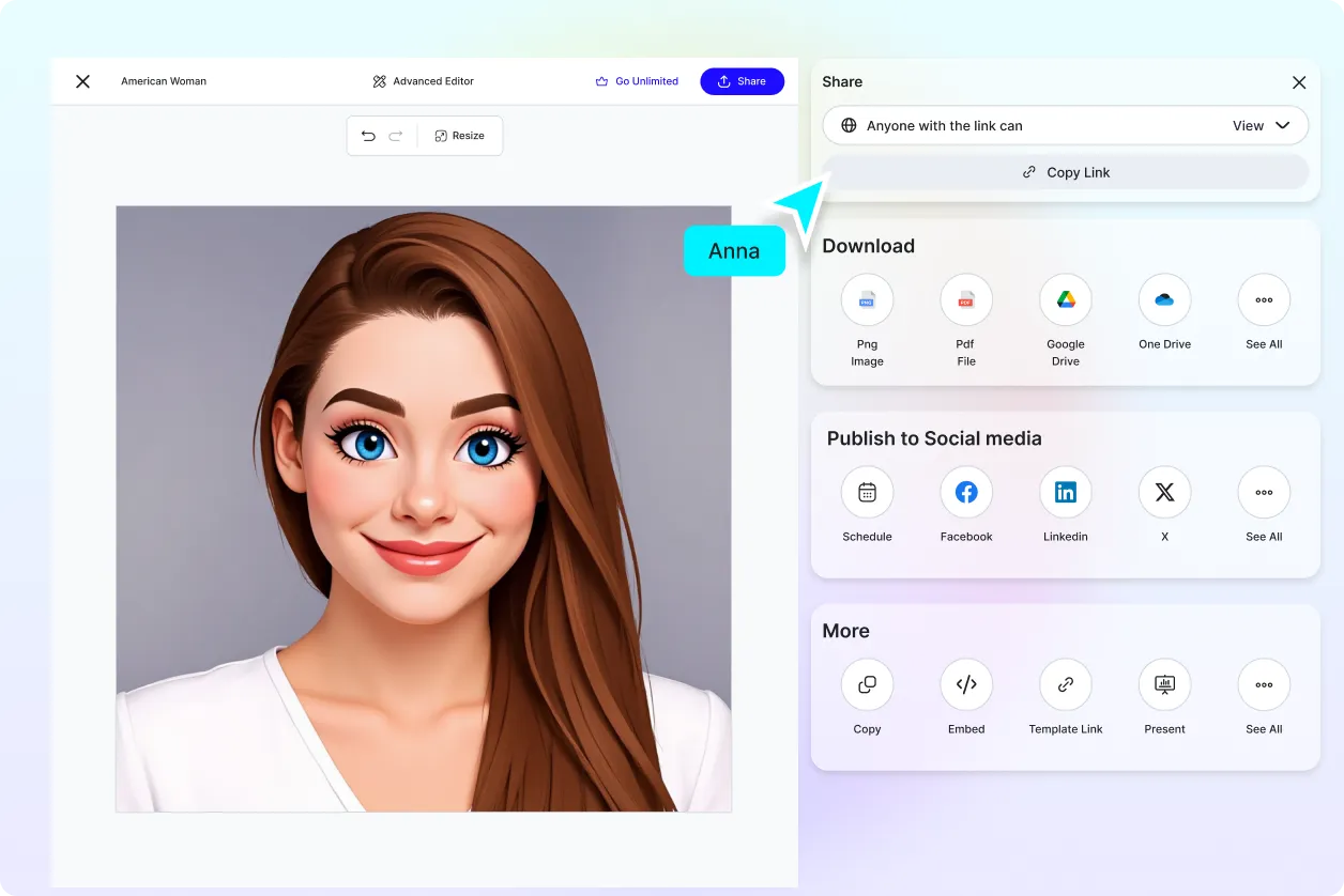 Free AI Photo to Cartoon Editor, Free AI Cartoon Maker Online