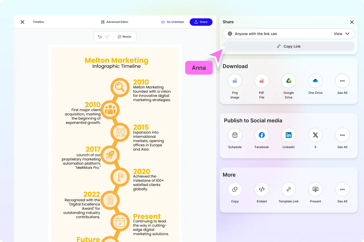 Free AI Timeline Generator, Free Timeline Maker Online