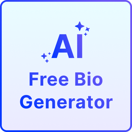 Free AI Bio Generator, Free Bio Maker Online