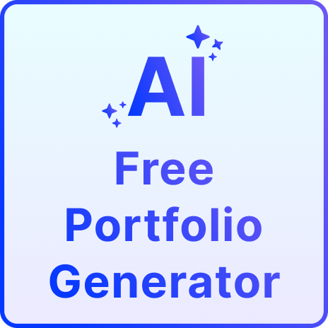Free AI Portfolio Generator, Free Portfolio Maker Online
