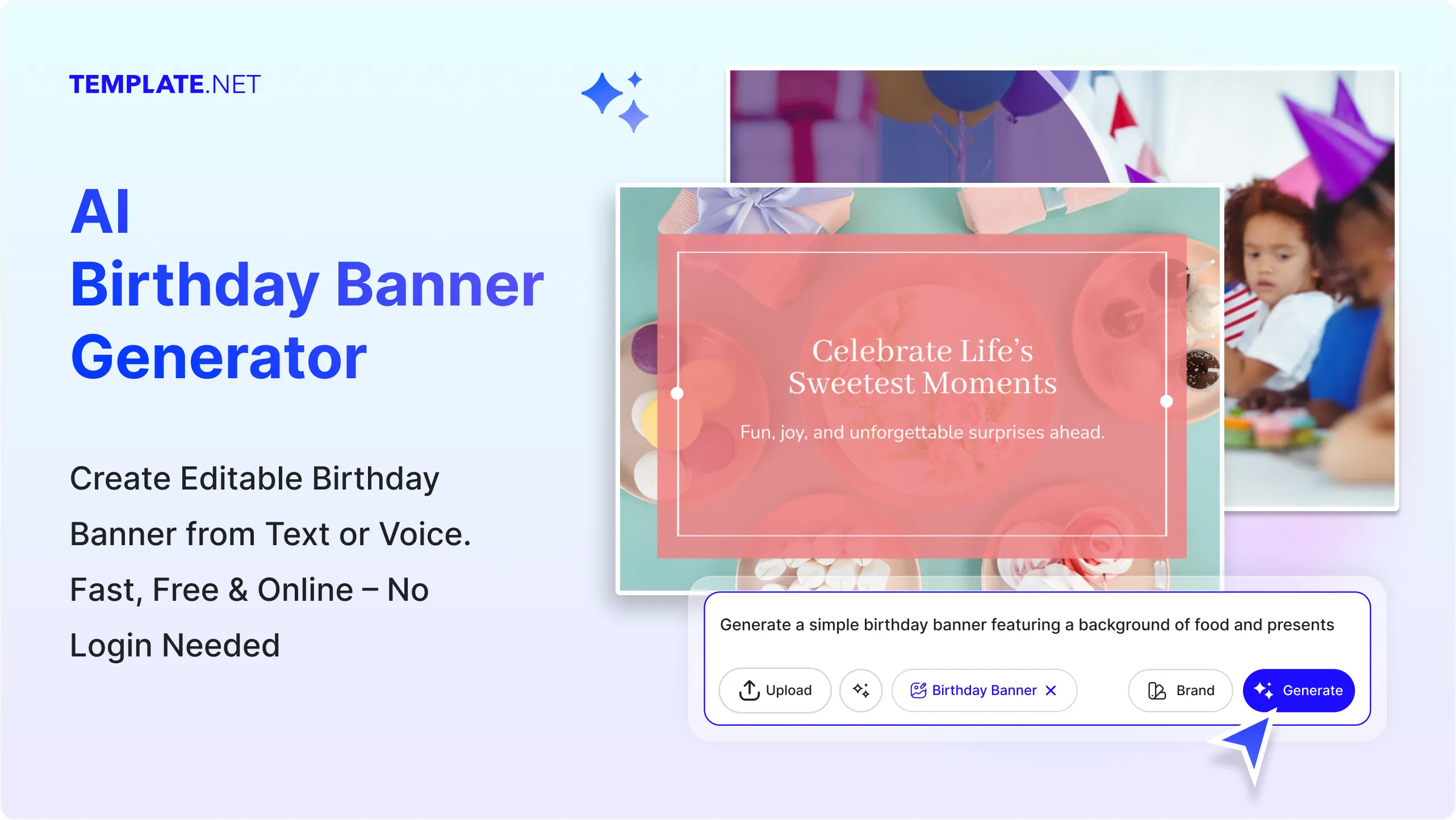 Free AI Birthday Banner Generator, Free AI Birthday Banner Maker Online