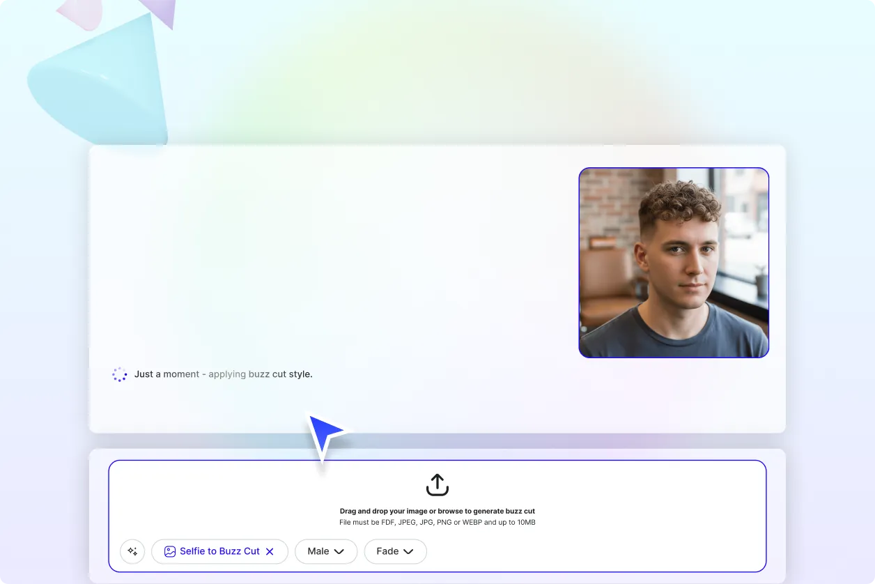 Free AI Buzz Cut Generator, Create Custom Haircut Designs Online