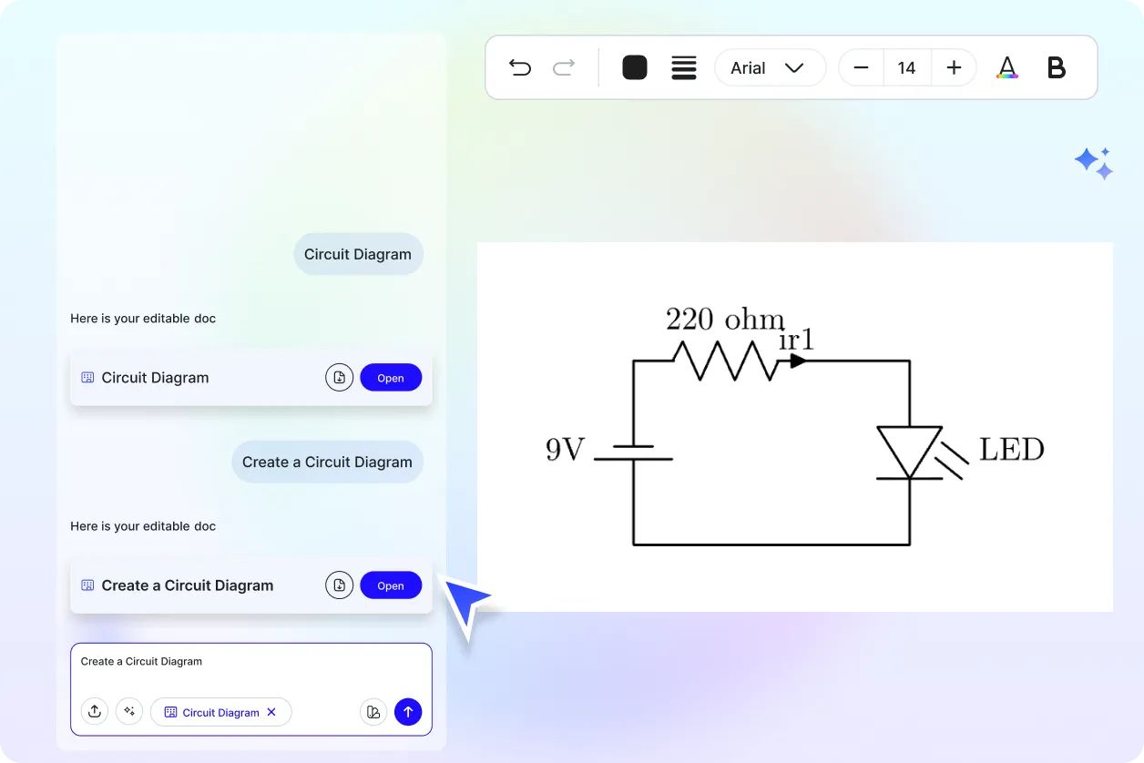 Free AI Circuit Diagram Generator, AI Electronic Circuit Diagram Maker ...