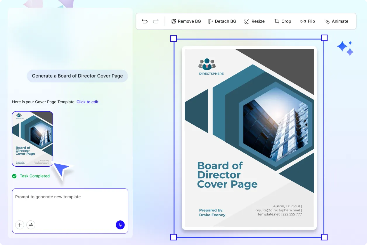 Free AI Cover Page Generator, Create Professional Cover Images Online ...