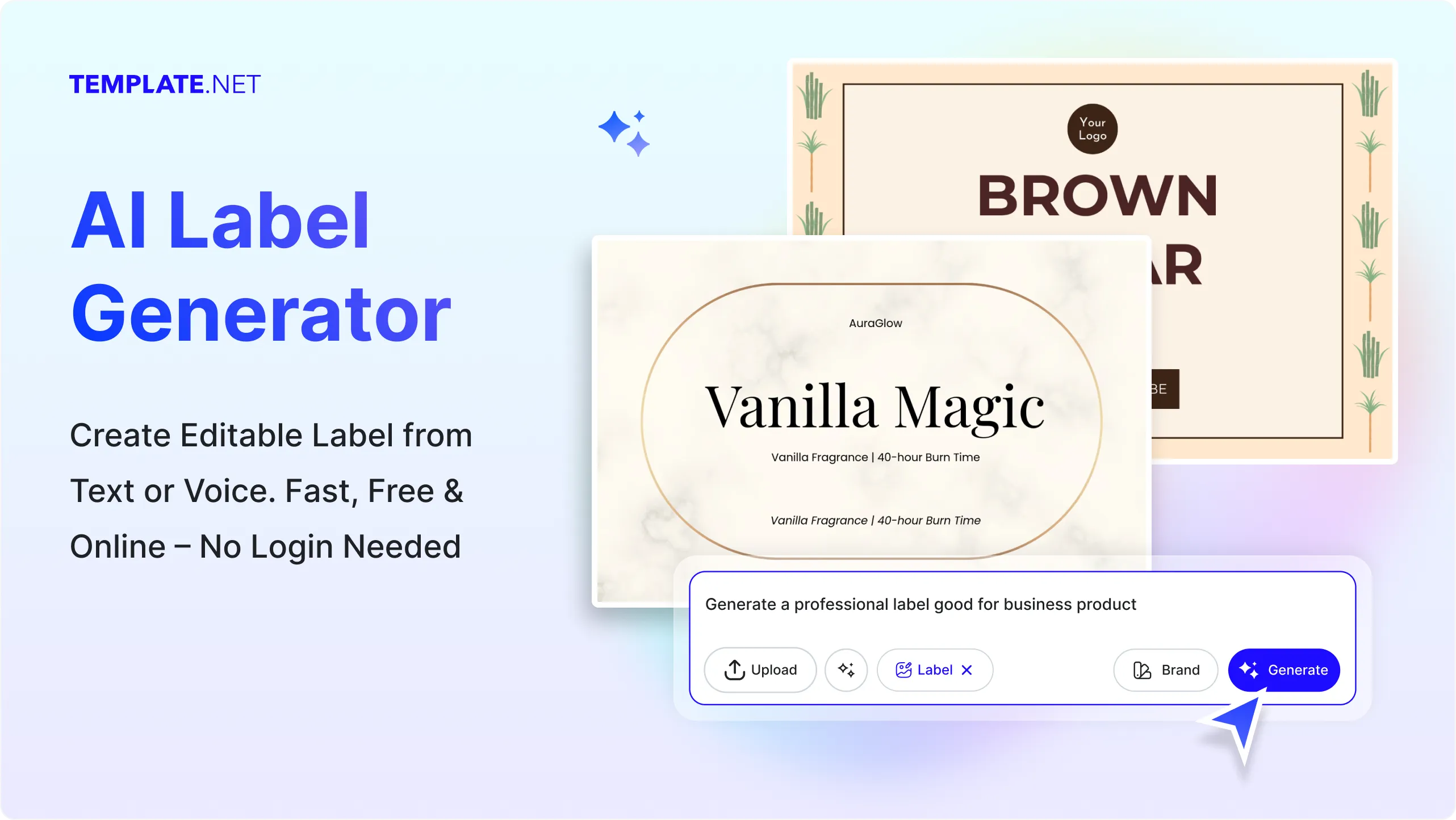 Free AI Label Generator, Free Label Maker Online