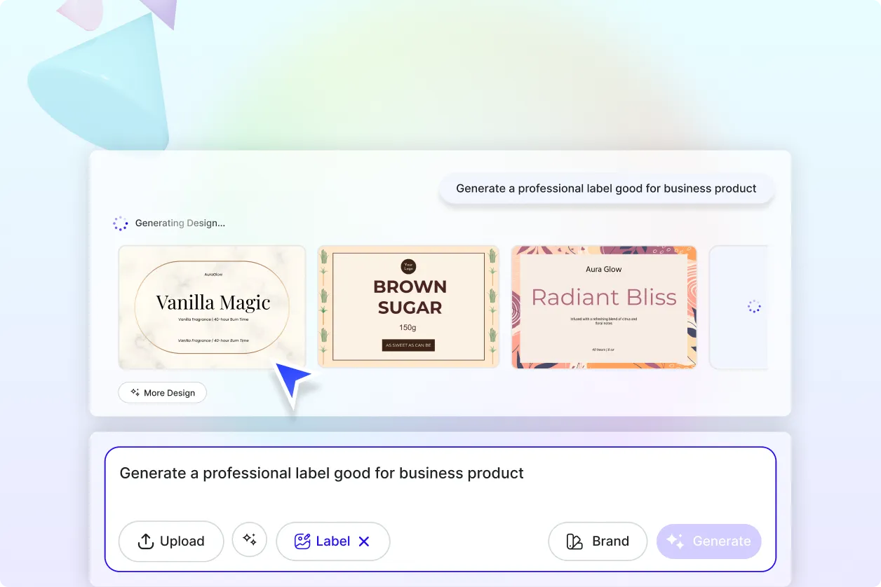 Free AI Label Generator, Free Label Maker Online