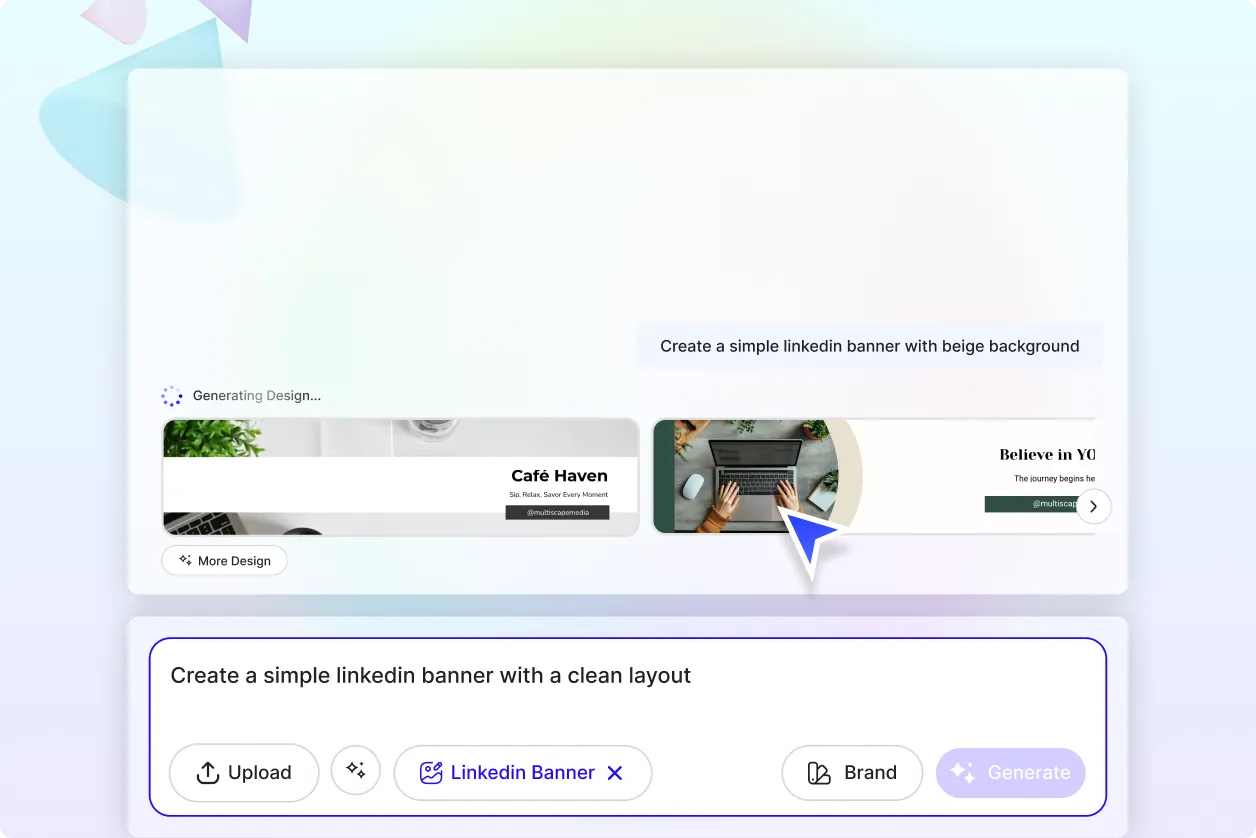 Free AI Linkedin Banner Generator, Linkedin Banner Maker Online