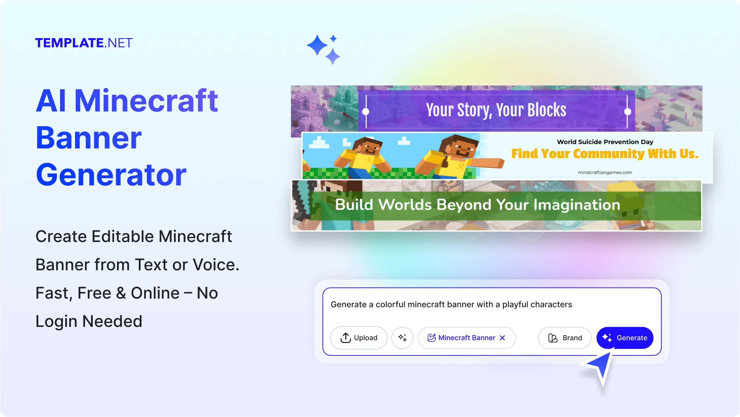 Free AI Minecraft Banner Generator, Free Minecraft Banner Maker Online