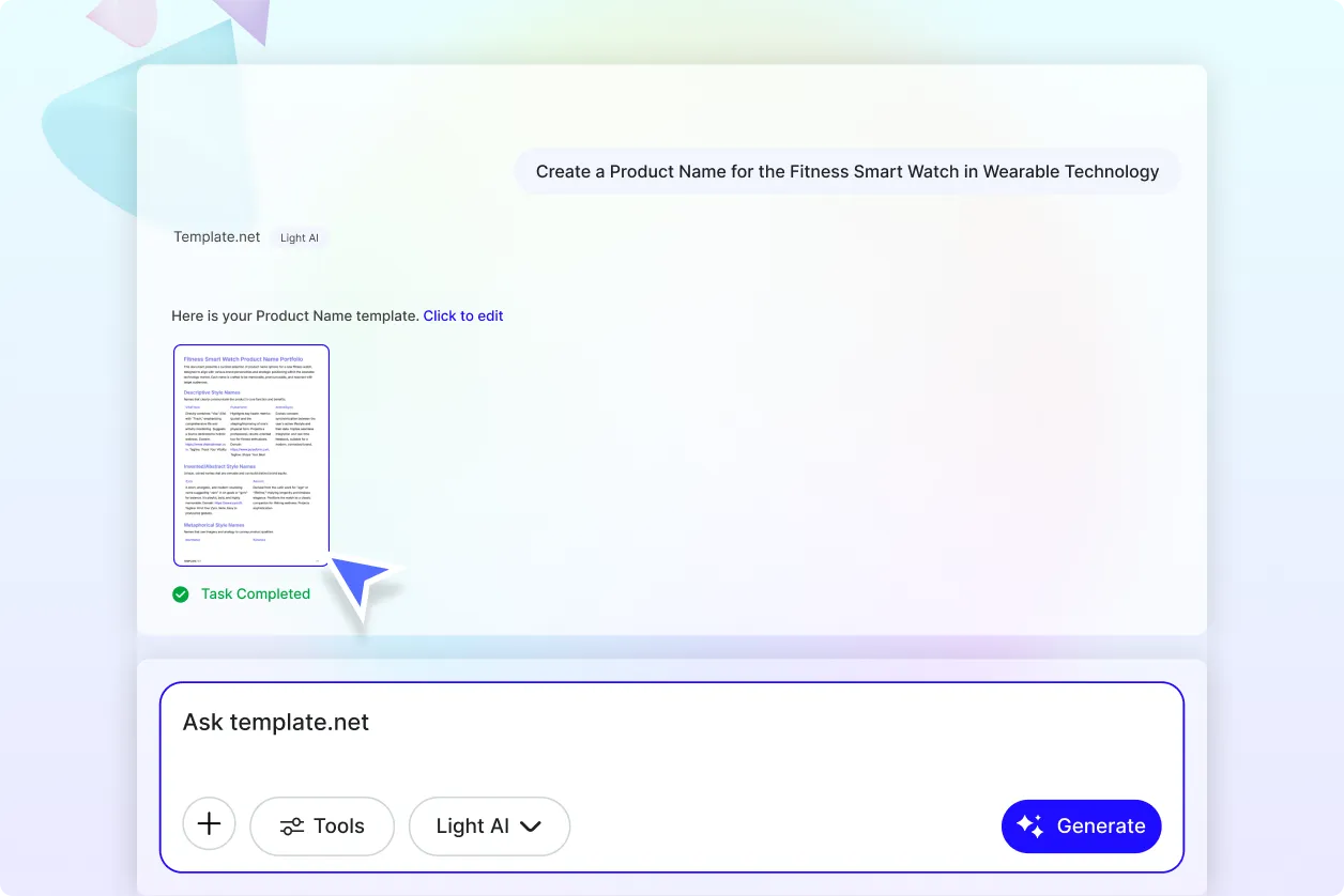 Free AI Product Name Generator, Product Name Tool [ No Signup ]