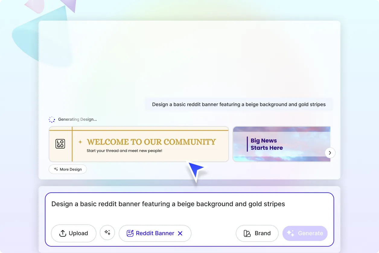 Free AI Reddit Banner Generator, Free AI Reddit Banner Maker Online