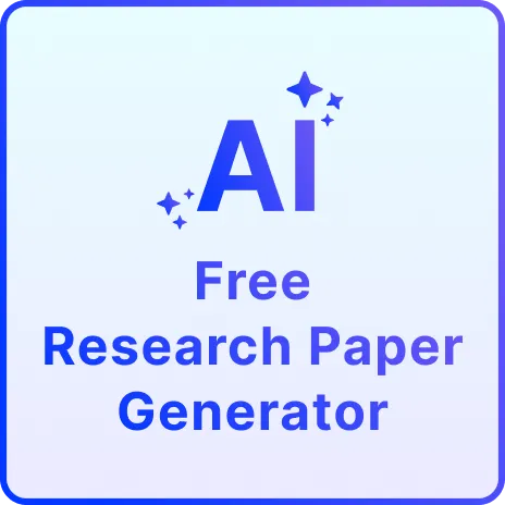 Free AI Research Paper Generator, Academic Paper Writer Online