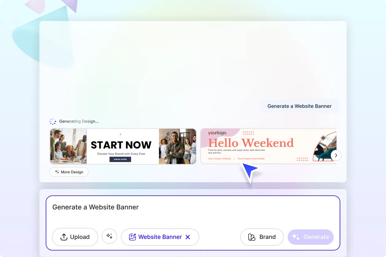 Free AI Website Banner Generator, Free Website Banner Maker Online