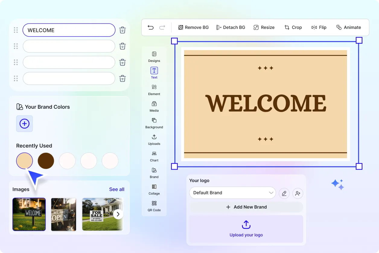 Free AI Yard sign Generator, Free Yard sign Maker Online