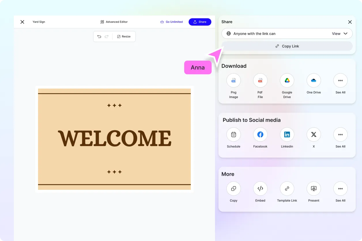 Free AI Yard sign Generator, Free Yard sign Maker Online