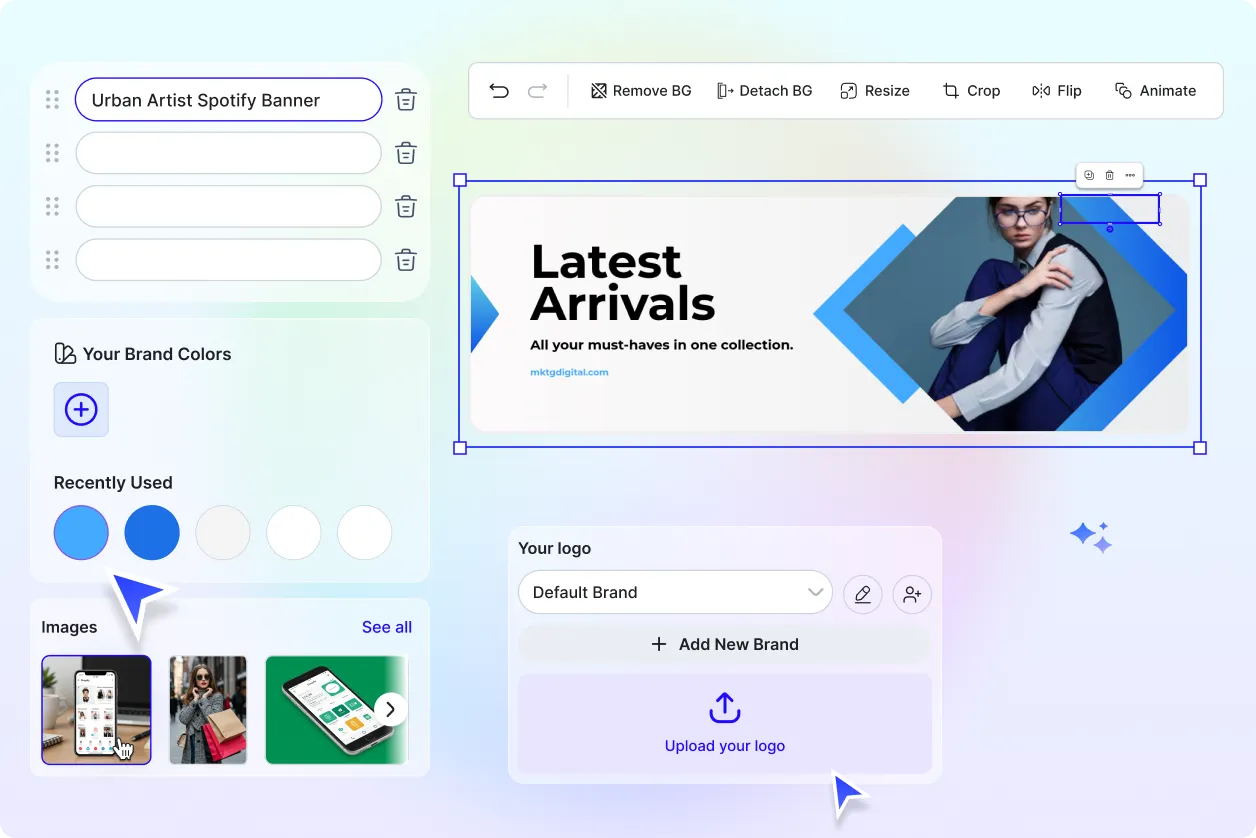 Free AI Shopify Banner Generator, Free Shopify Banner Maker Online