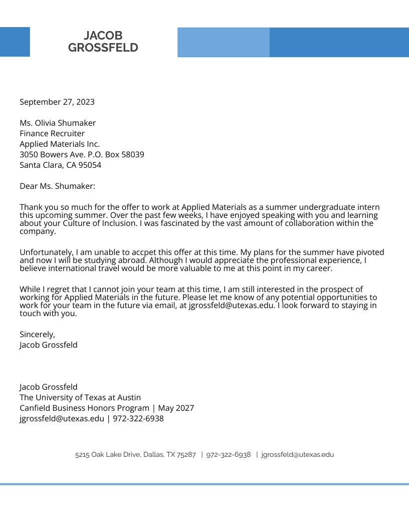 Free Personal Letterhead Template - Download in Word, PDF, Illustrator ...