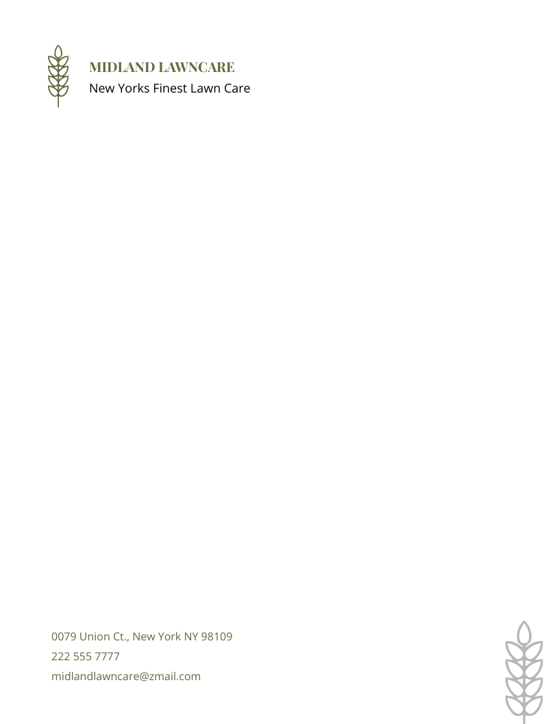 Computer Service Letterhead Template - Download in Word, Illustrator ...
