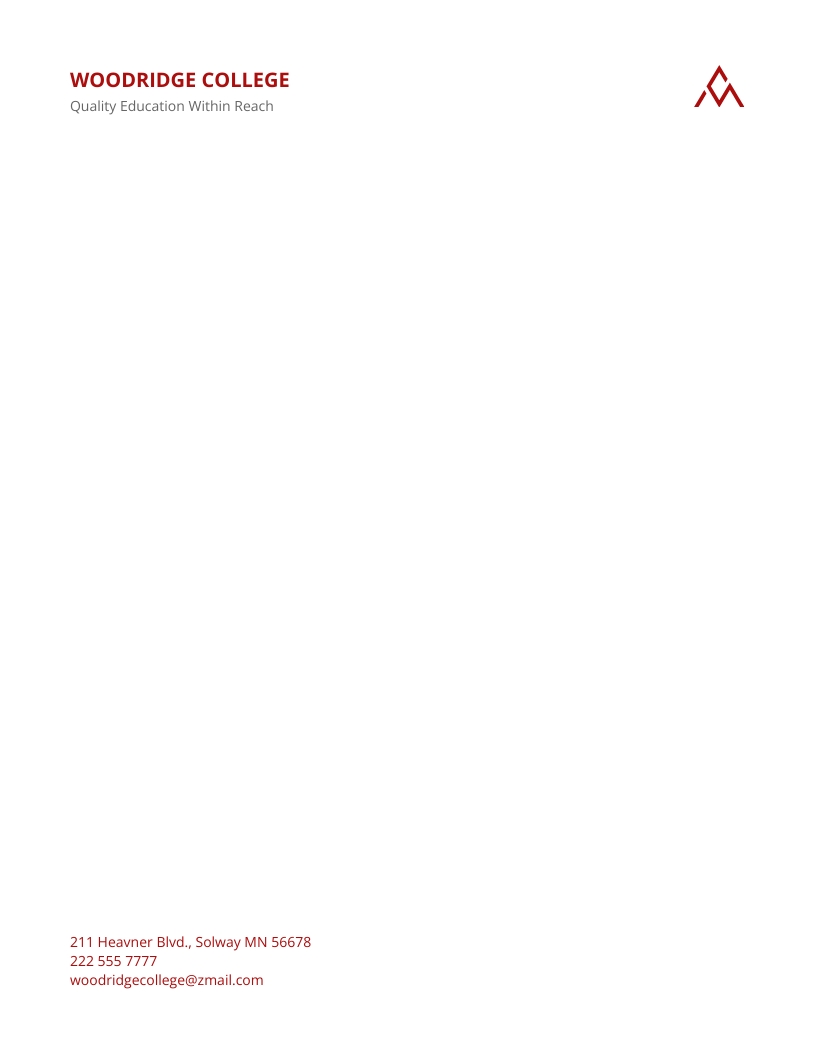 Free Letterhead Format - Download in Word, Google Docs | Template.net